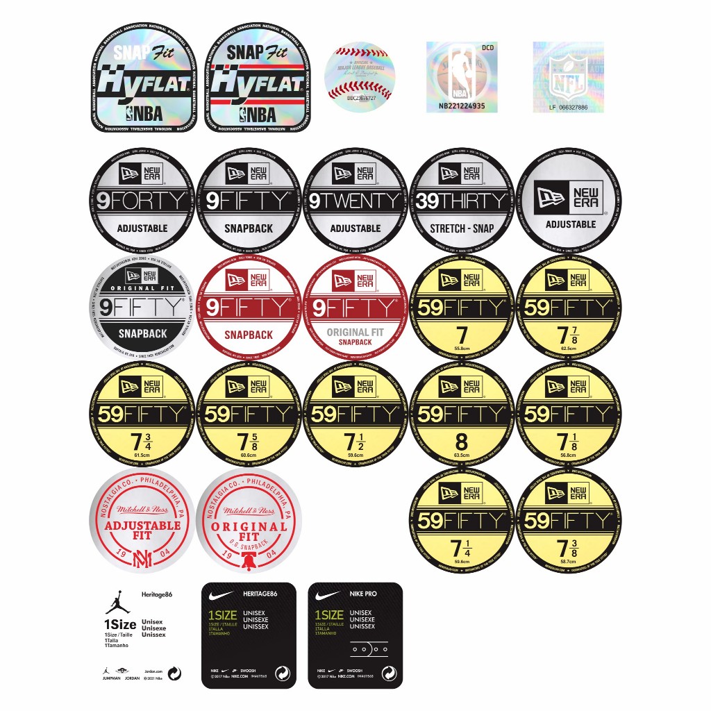 Jual Stiker Sweatband Protector Cap Pengecil Ukuran Topi Forty Fifty ...