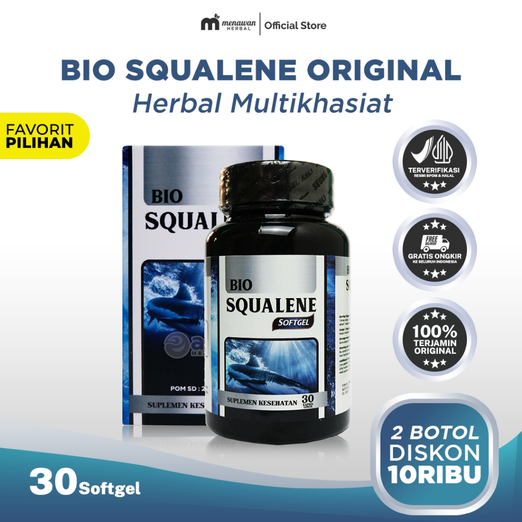 Jual Bio Squalene Asli Herbal Original | Shopee Indonesia