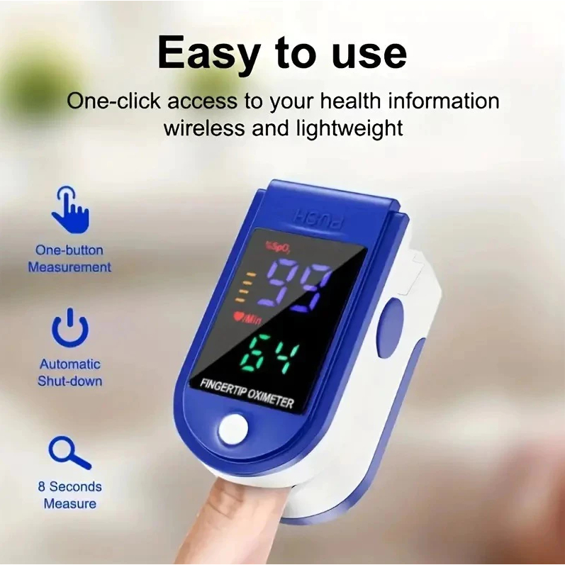 Jual Fingertip Pulse Oximeter LK87 -Alat Pengukur Oksigen Dalam Darah ...