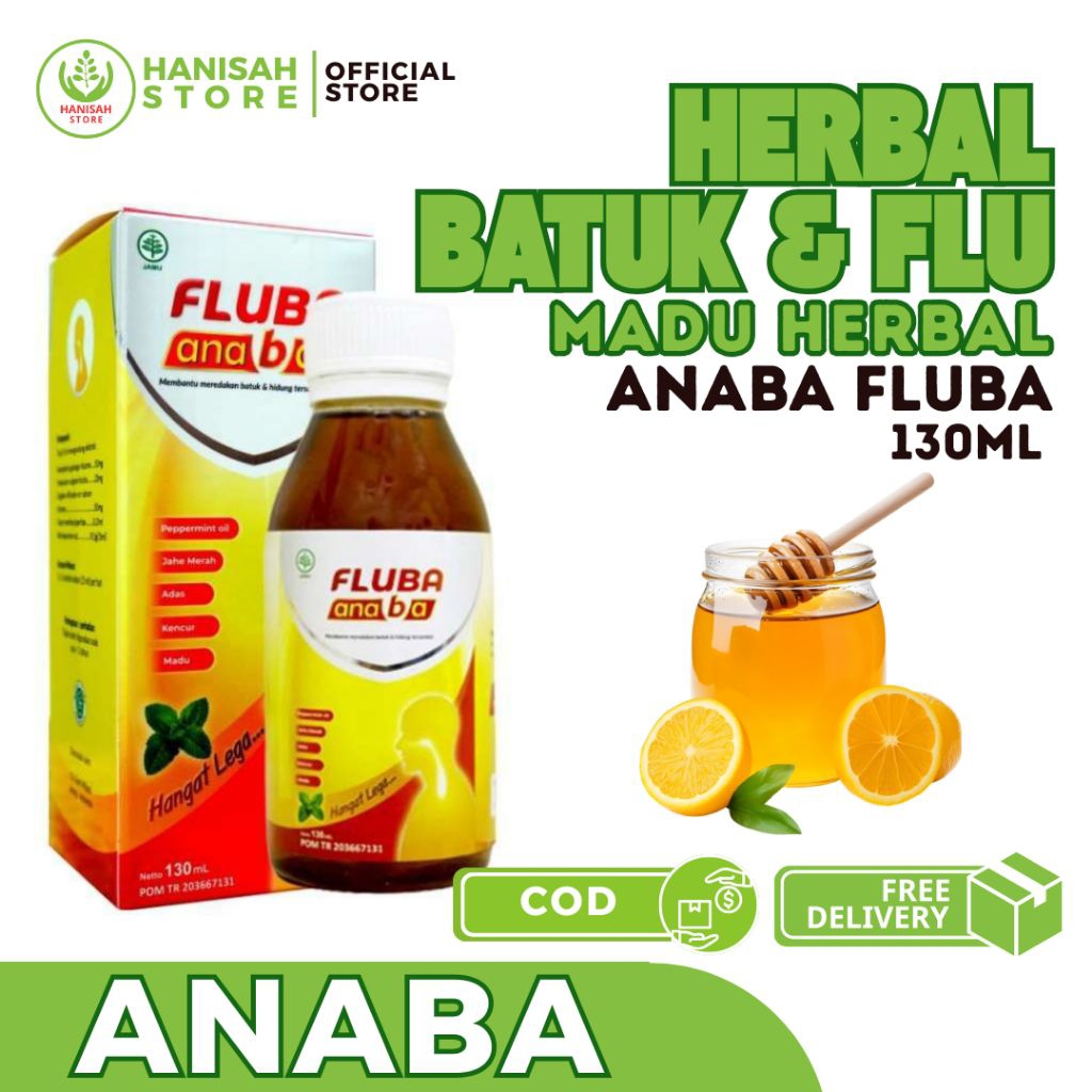 Jual madu Fluba Anaba atasi batuk Filek dan demam anak | Shopee Indonesia