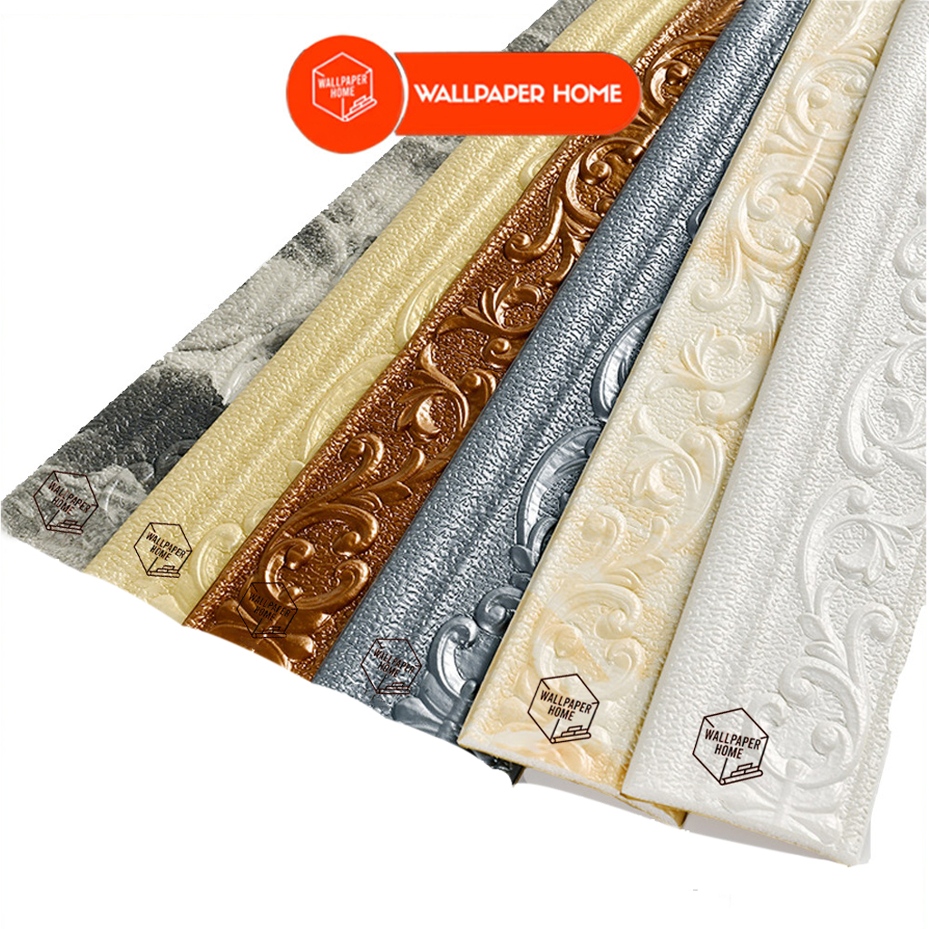 Jual WALLPAPER HOME List Dinding Border Wall 3D Sticker Dinding Garis ...
