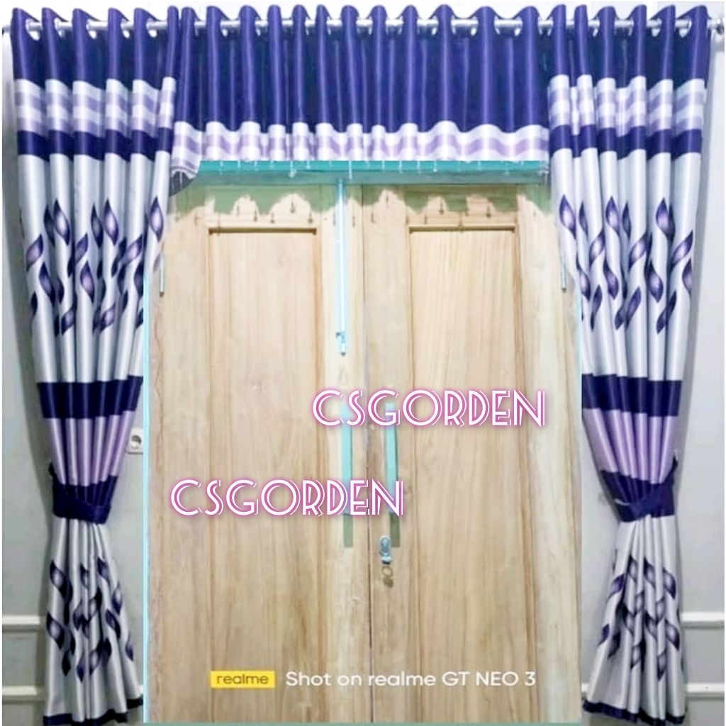 Jual Request Ukuran Gorden Jendela Jumbo Lebar kesamping 270 cm ...