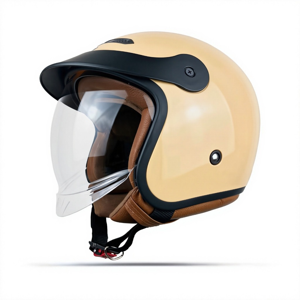 Jual Helm ALV NEMO Bogo Retro Inner Visor Terbaru Kekinian Original SNI ...