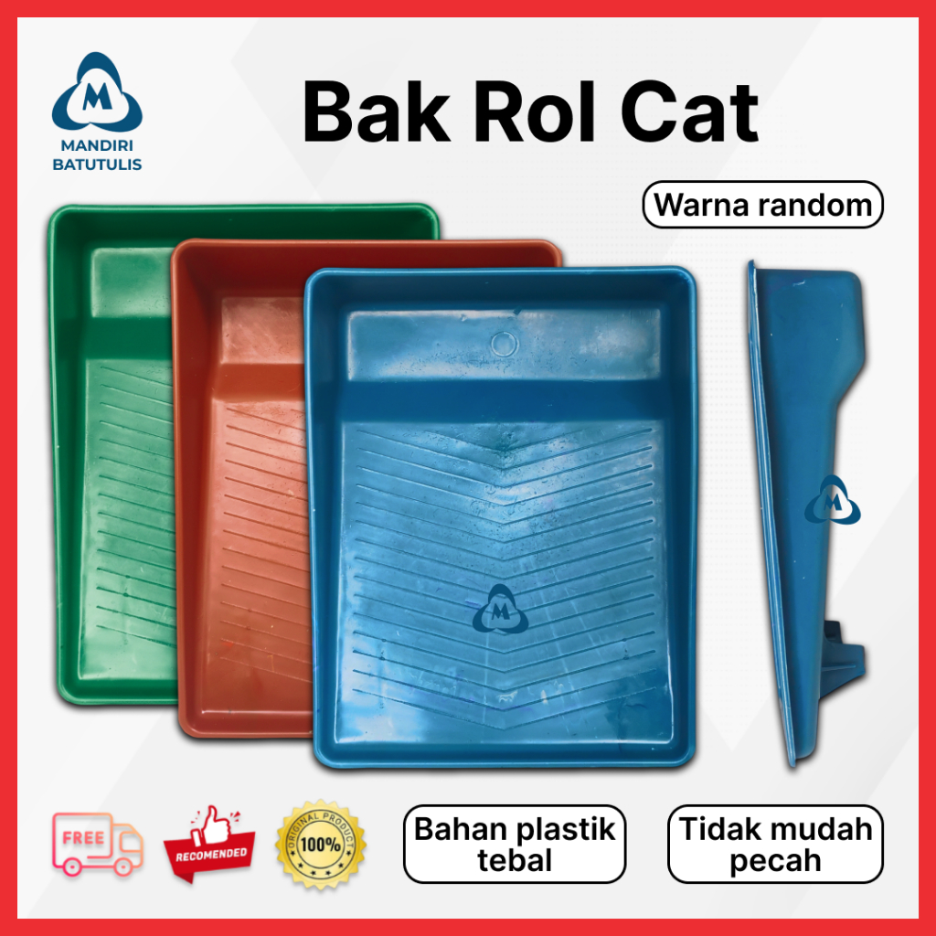 Jual Bak Cat Kuas Roll - Baki Cat- Tatakan Cat Kuas Roll - Wadah Cat ...