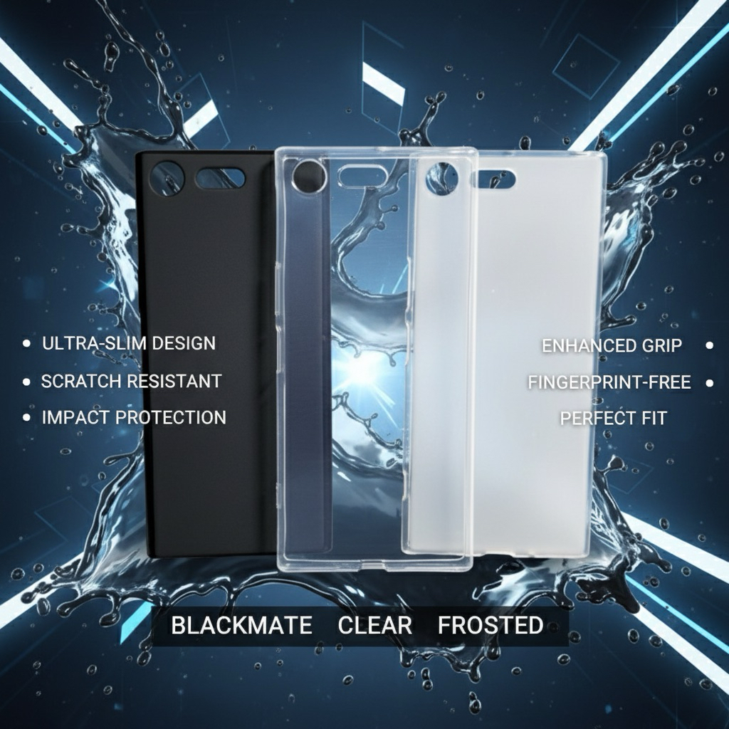 Jual Case Sony Xperia XZ Premium Soft Case Black Matte Transparan Putih ...