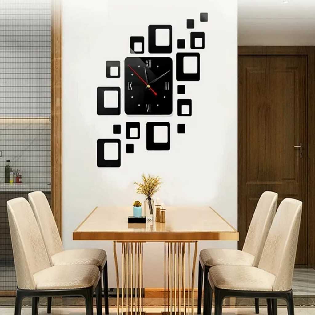 Jual Jam Dinding Tempel Unik Karakter Modern Diameter 30 50 CM Cocok ...