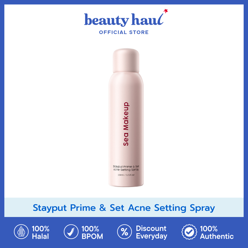 Jual SEA MAKEUP Stayput Prime & Set Acne Setting Spray | Shopee Indonesia