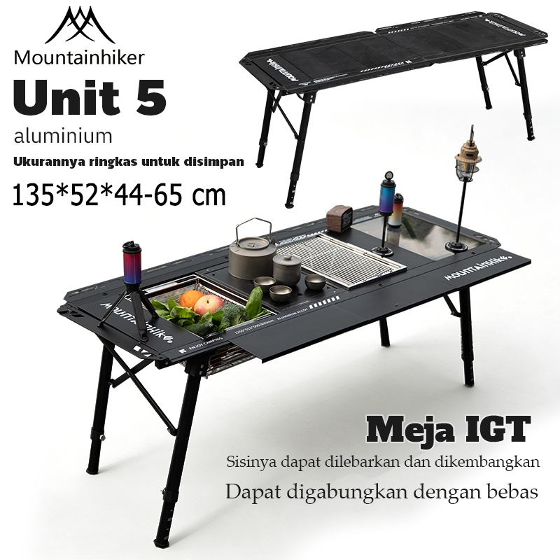 Jual Mountainhiker Meja Camping 5 Unit IGT Ferno Folding Table IGT ...