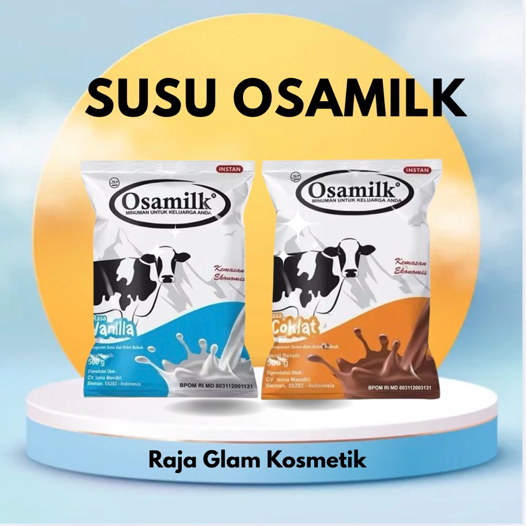 Jual SUSU OSAMILK/OSAMILK COKLAT/OSAMILK VANILA/SUSU OSAMILK 500 GRAM ...