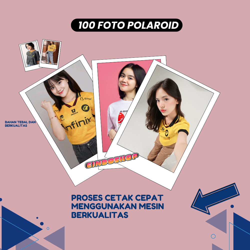 Jual (COD) CETAK FOTO POLAROID 2R PAKET 100 FOTO PROSES CETAK CEPAT ...