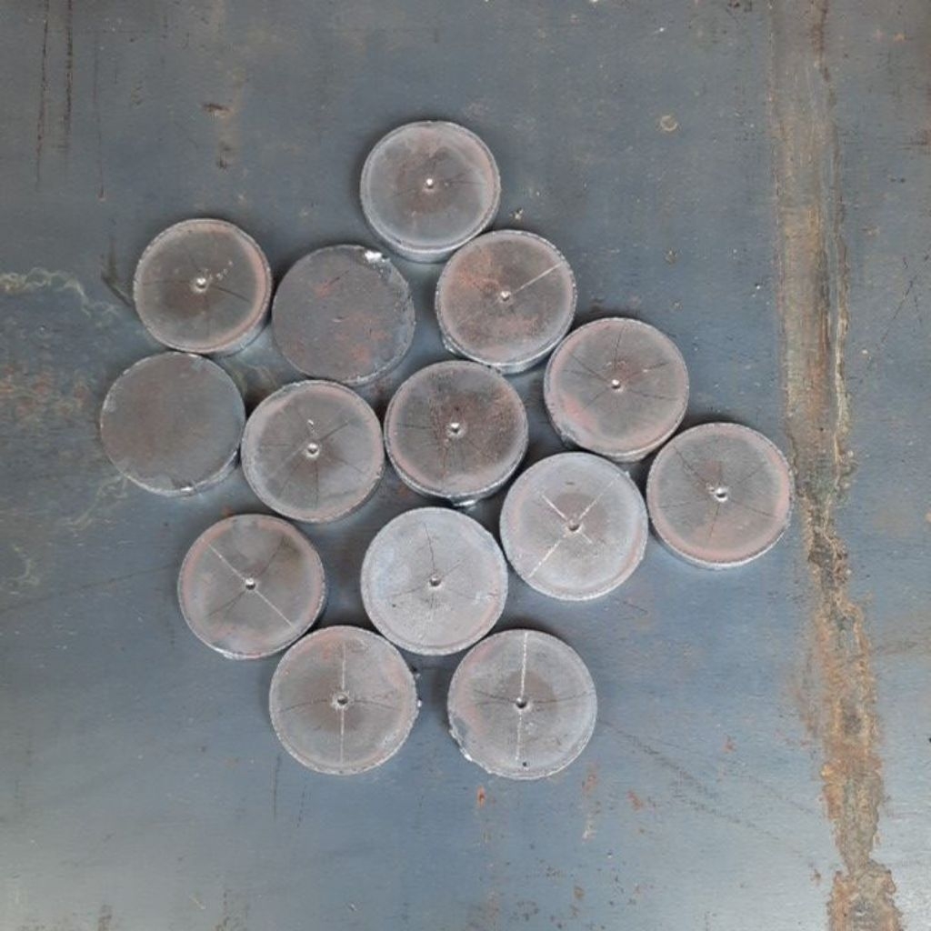 Jual Besi plat bulat tebal 6mm diameter 40mm 1pcs | Shopee Indonesia
