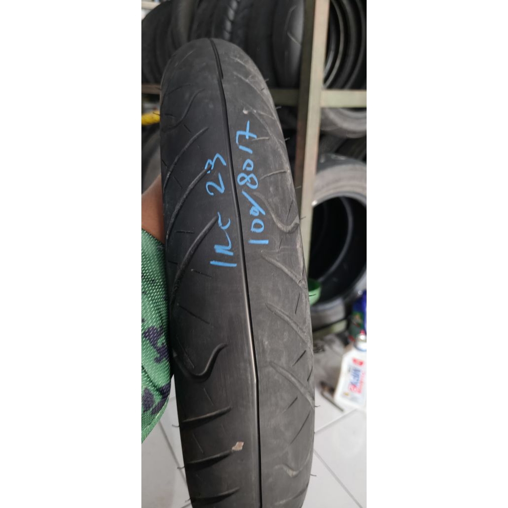 Jual Ban bekas garitan IRC road winner ukuran 100/80 r17 tambalan satu ...
