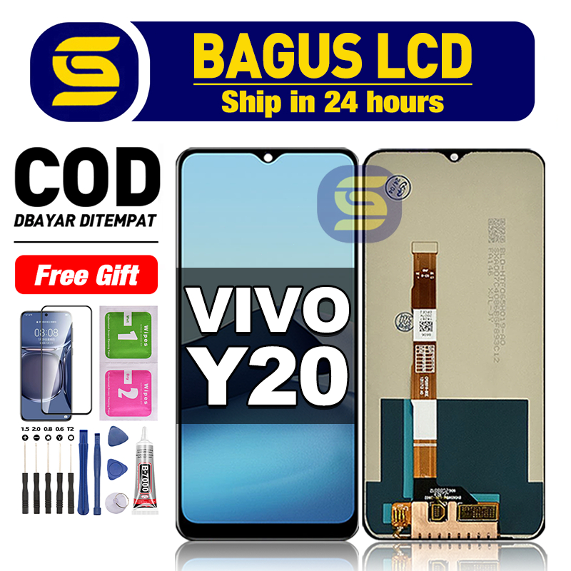 Jual LCD VIVO Y20 Fullset hp layar Touchscreen untuk Glass Touch Screen ...