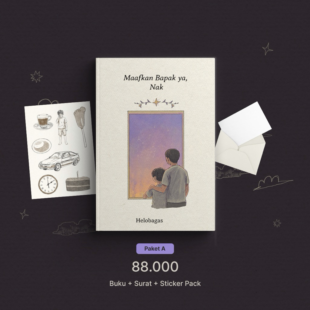Jual Maafkan Bapak ya, Nak. Spesial edisi ttd & tulis nama | Shopee ...