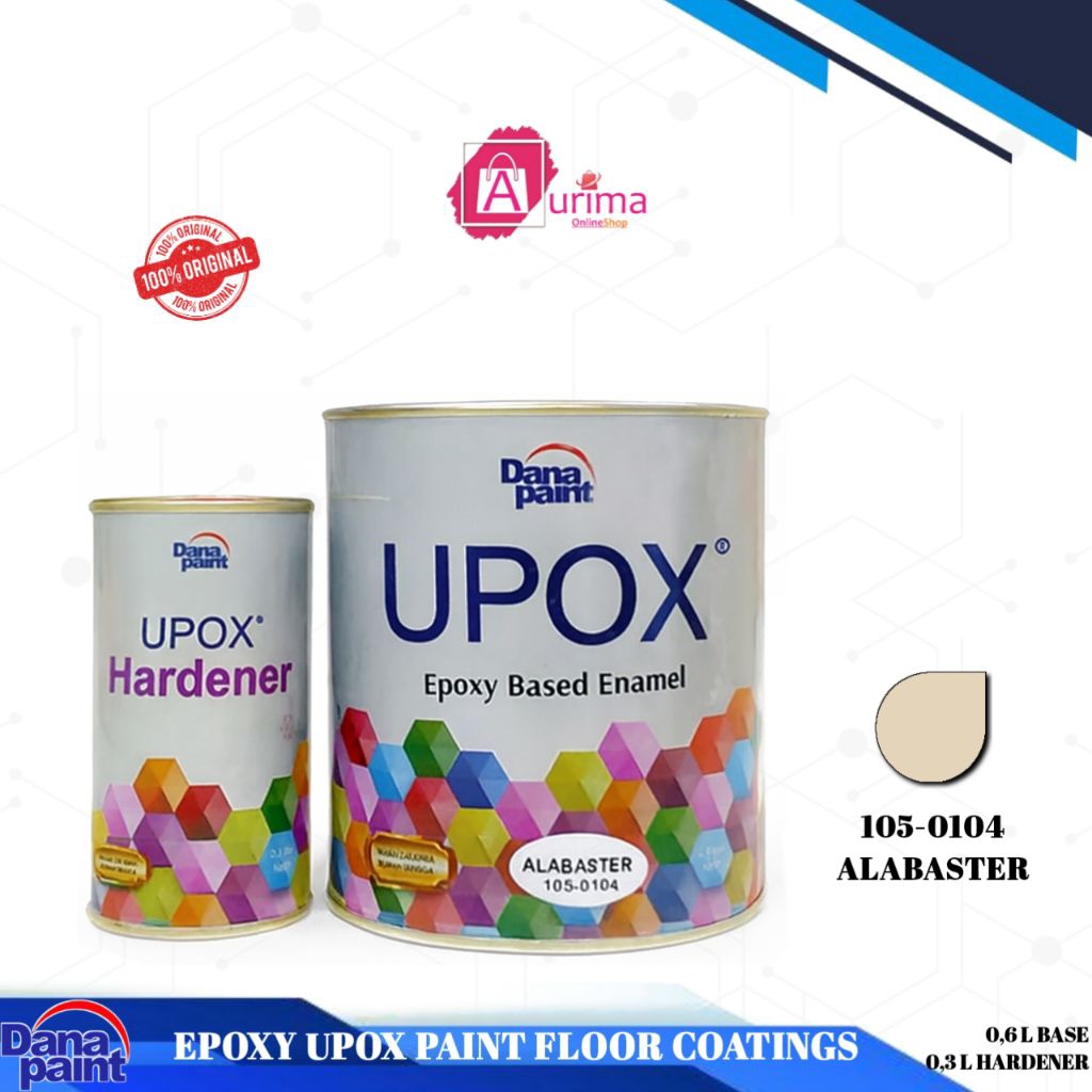 Jual EPOXY UPOX PAINT FLOOR COATING ALABASTER - 105-0104 CAT LANTAI ...