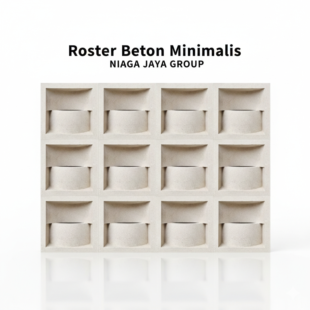 Jual Roster Beton Minimalis - Loster Anti Tampias, Model Baru, Ukuran ...