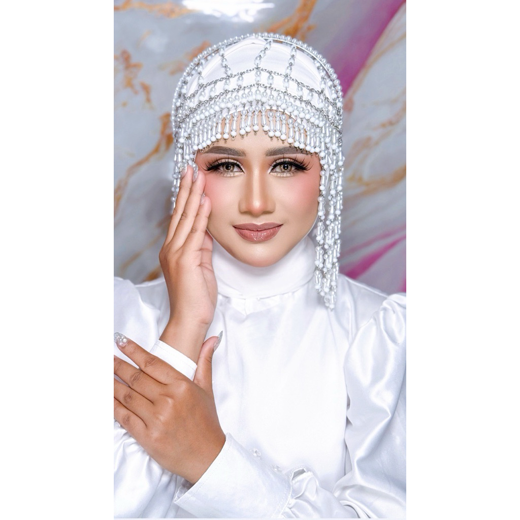 Jual Headpeace mutiara kristal rumbai Mesir | Shopee Indonesia