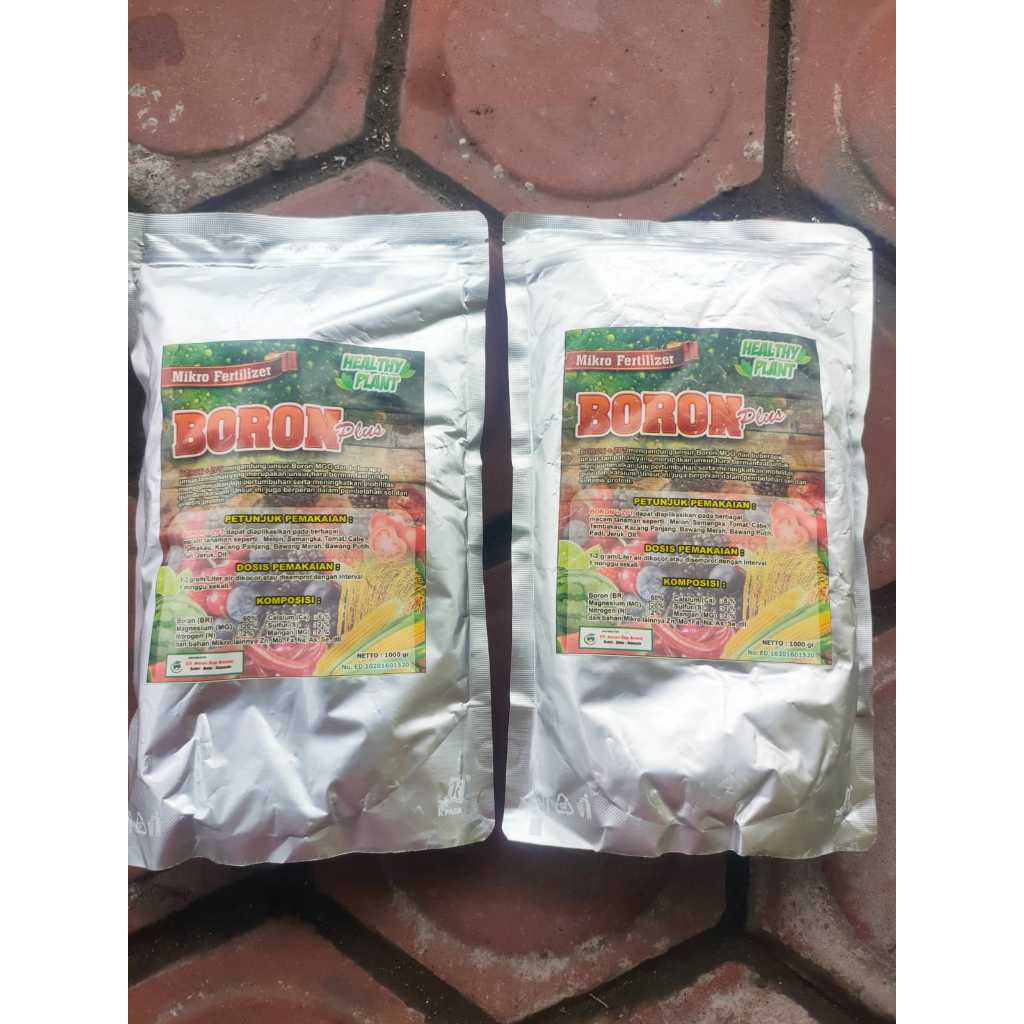 Jual Pupuk Pertanian Tanaman Micro Fertilizer BORON Plus Kemasan Pabrik ...