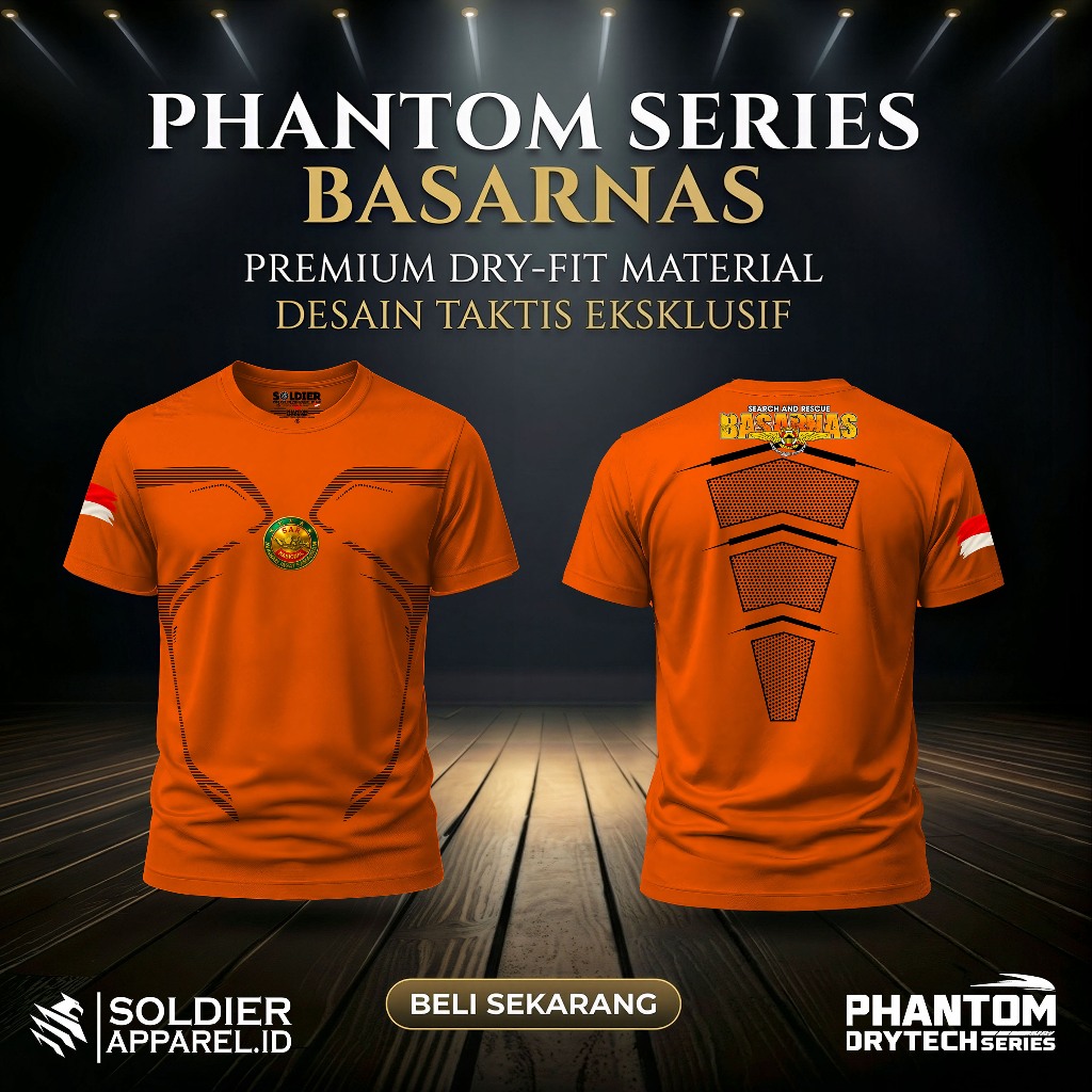 Jual Kaos Dryfit BASARNAS Pria - Baju Olahraga Lari Running Gym Bahan ...