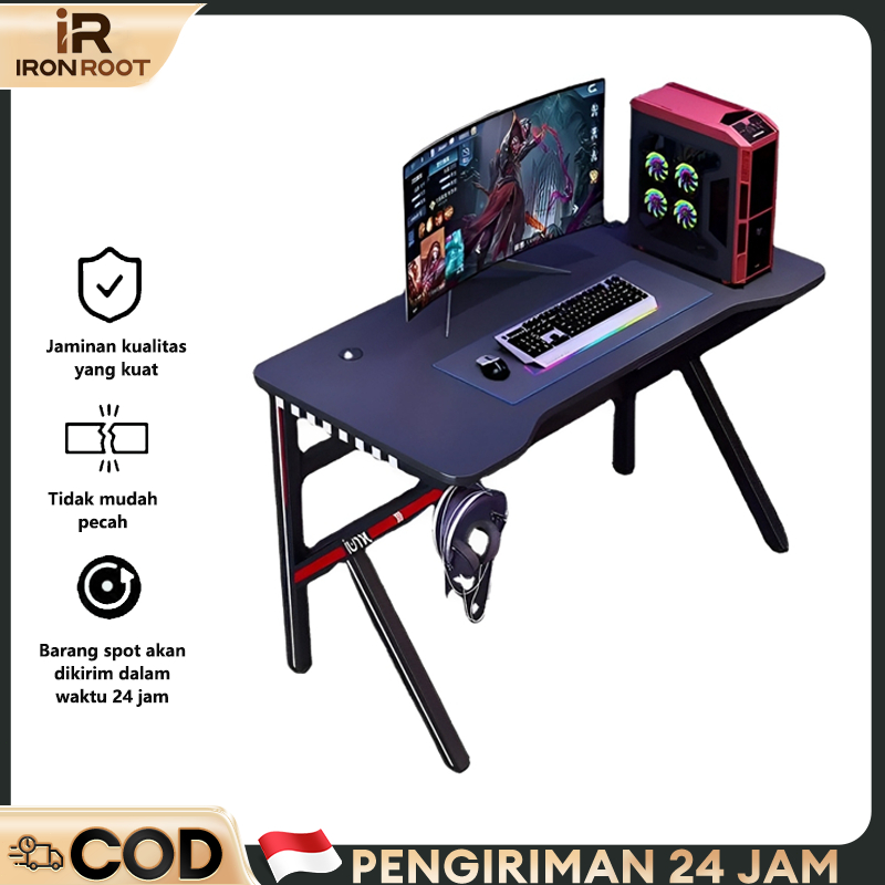 Jual IRONROOT Meja Komputer Meja Gaming Meja kantor Meja Laptop Meja ...