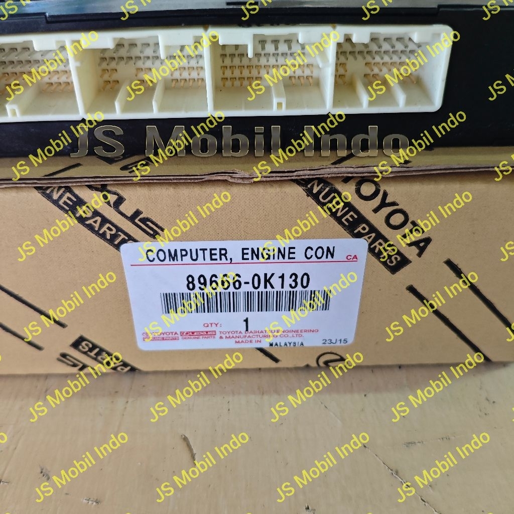 Jual Ecu Komputer Computer Toyota Hilux Bensin Manual MT 89666-0K130 ...