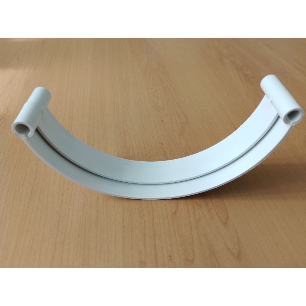 Jual Sambungan Talang Putih PVC Setengah Lingkaran 6" / Sambungan ...