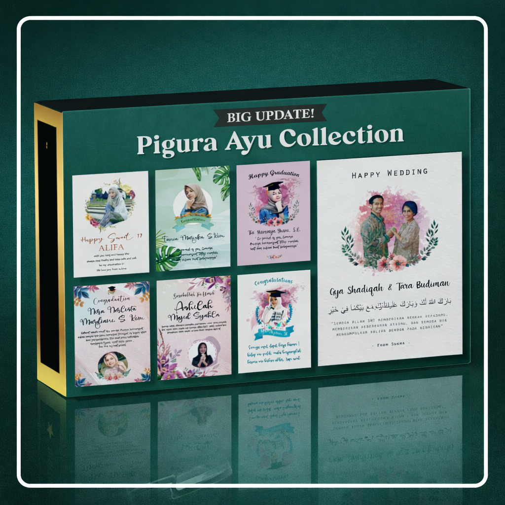 Jual 100 Desain Pigura Ayu - Template Bisa Edit Siap Cetak Format CDR ...