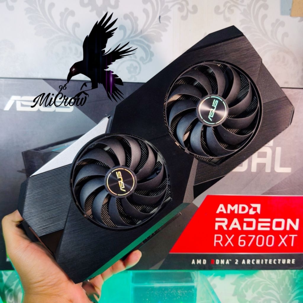 Jual VGA Radeon RX 6700 XT 12gb 192bit DDR6 DX 12 bisa libas gaming ...