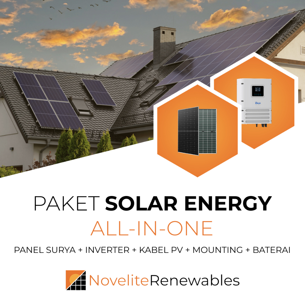 Jual ALL-IN-ONE SOLAR ENERGY BUNDLE | Set Komponen Utama Lengkap untuk ...