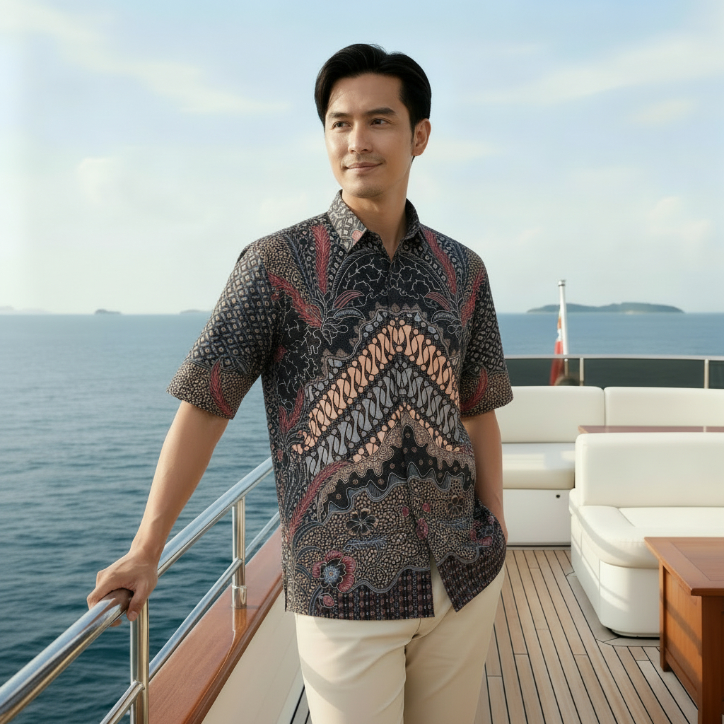 Jual Doa Bukna Kemeja Batik Pria Lengan Pendek | Batik Modern | Shopee ...