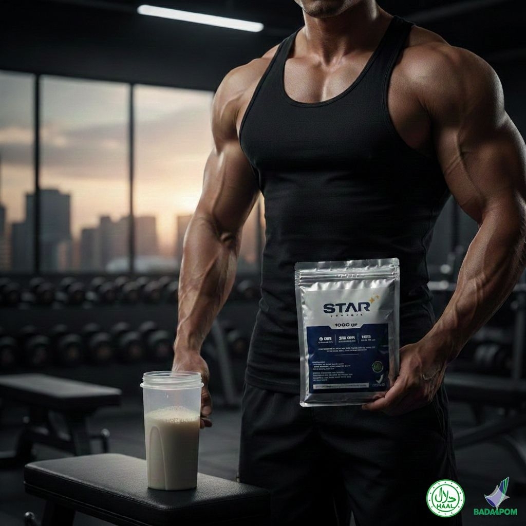 Jual STAR PROTEIN WHEY PROTEIN BUBUK KEDELAI MURNI - 1 KG | Shopee ...