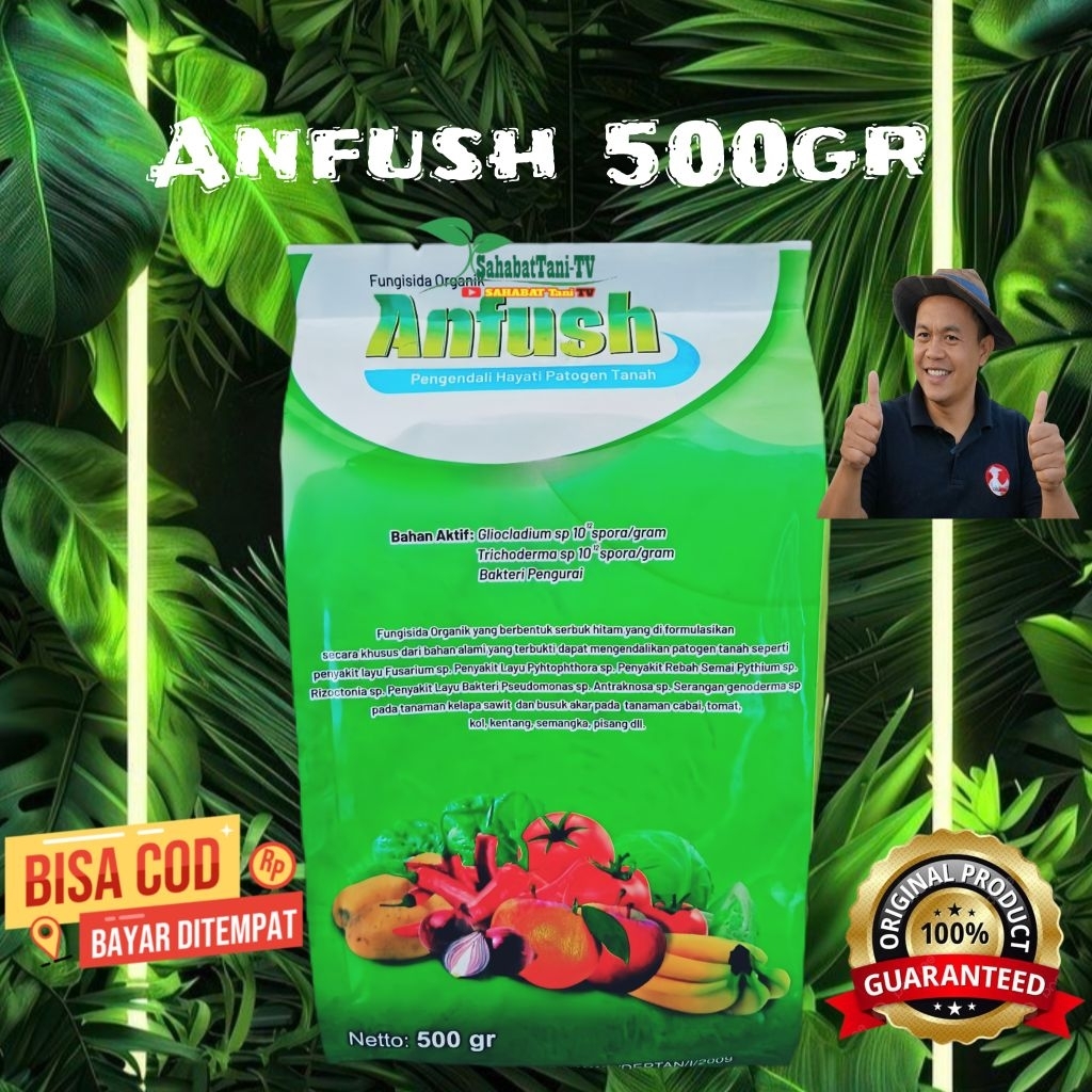 Jual Anfush Tricoderma Gliocladium SP Fungisida Organik 500 gr ...