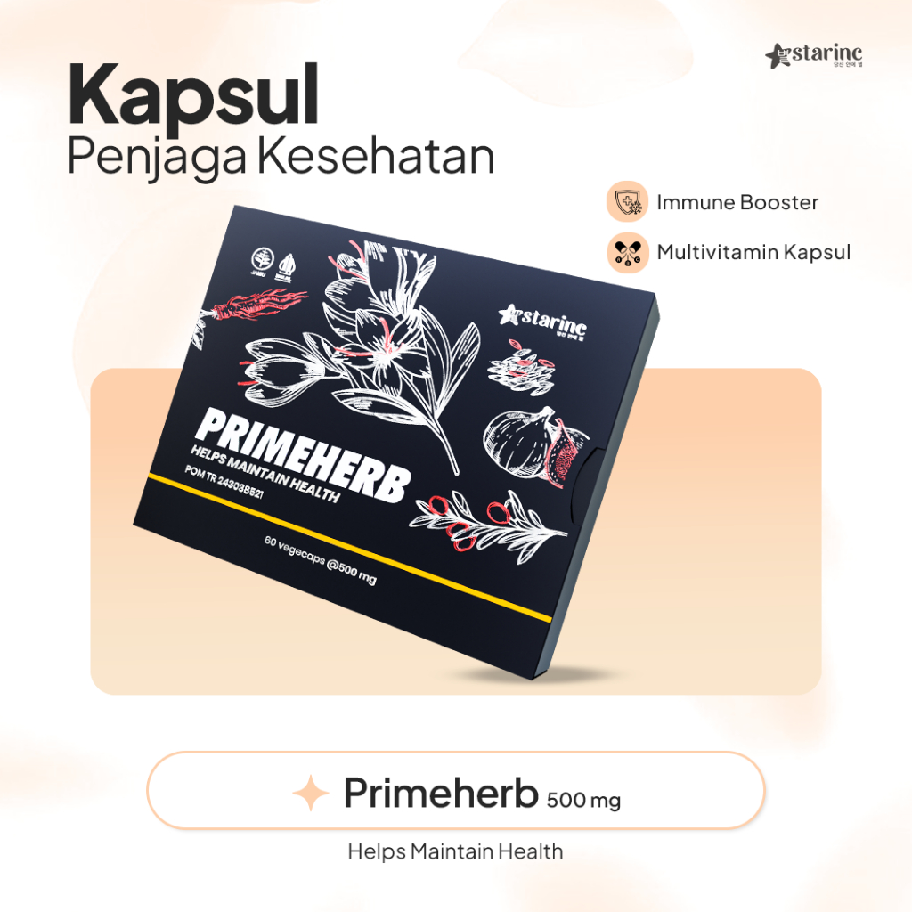 Jual Starinc PRIMEHERB Helps Maintain Health 60 capsul | Shopee Indonesia