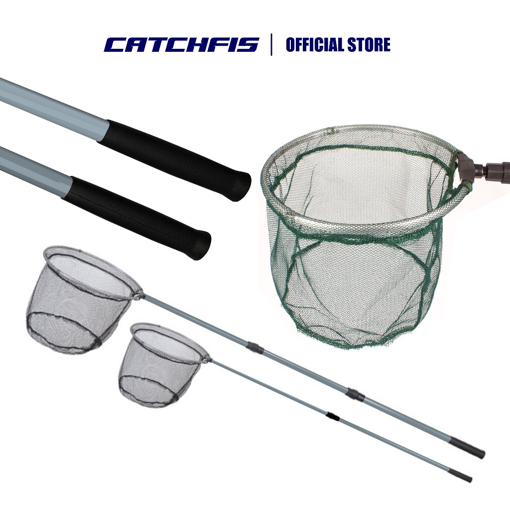 Jual Catchfis - Tanggok Serokan Ikan Jaring Bulat Serokan Pencedok Ikan ...