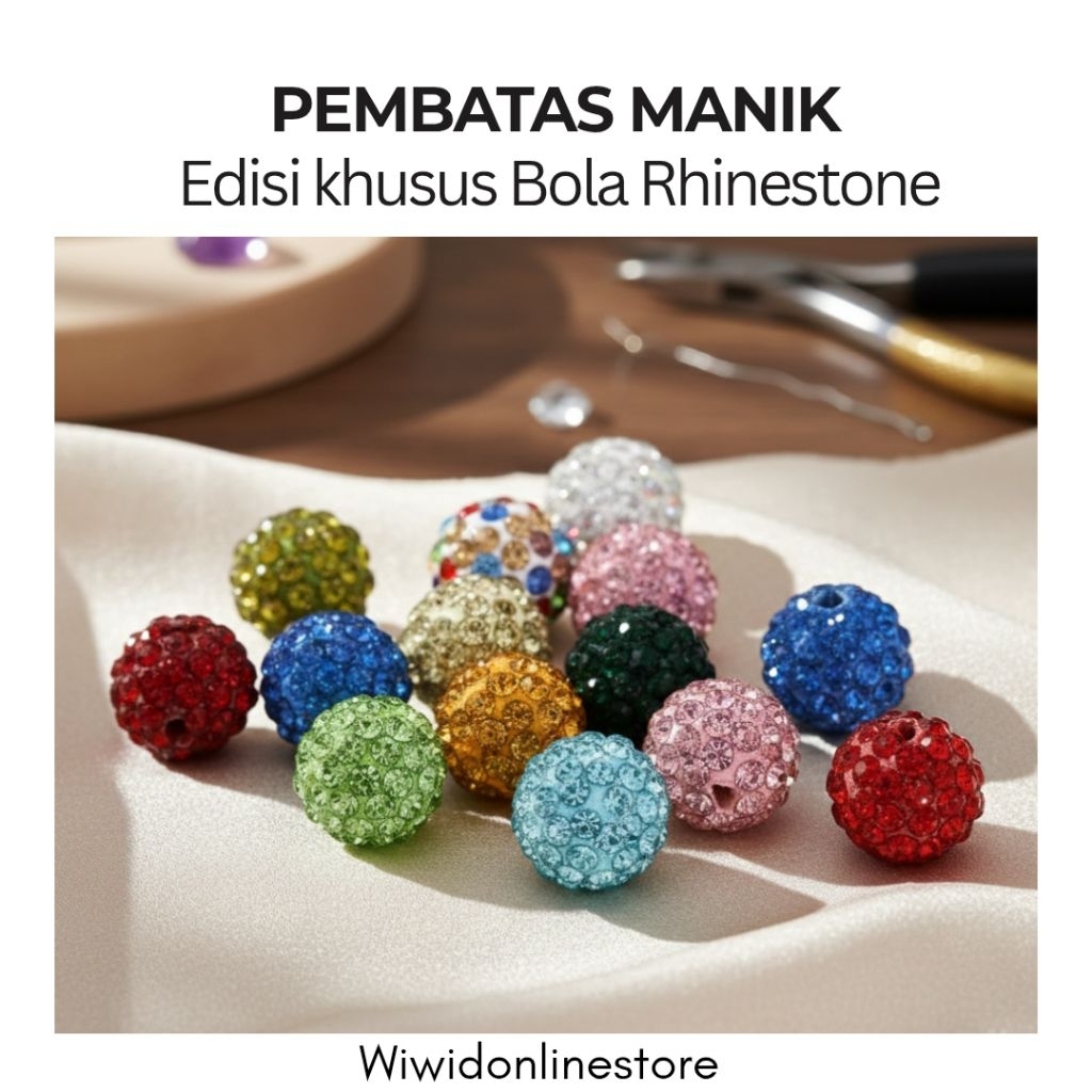 Jual (10 biji) MANIK BOLA DIAMOND SHAMBALA | Shopee Indonesia