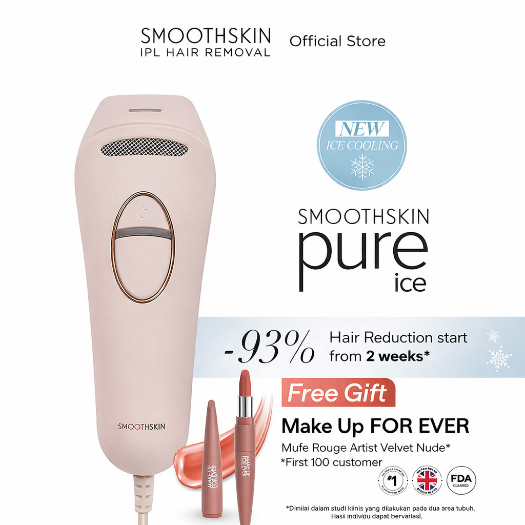 Jual Smoothskin IPL Pure Ice Cooling Technology Hair Removal Device ...