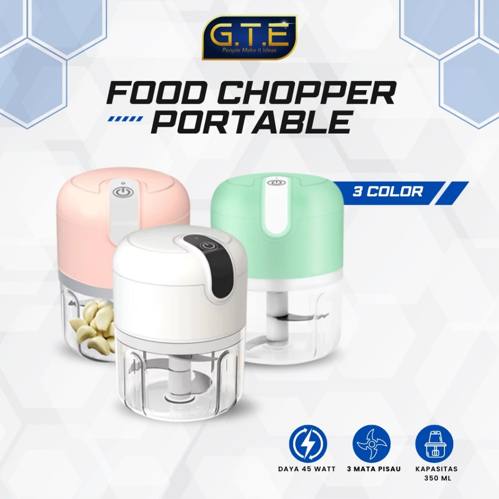 Jual Mini Chopper USB Mini Blender Multifungsi Portable Chopper ...