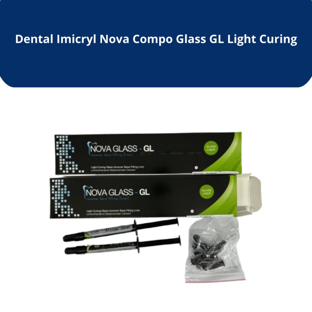 Jual Dental Imicryl Nova Compo Glass GL Light Curing | Shopee Indonesia