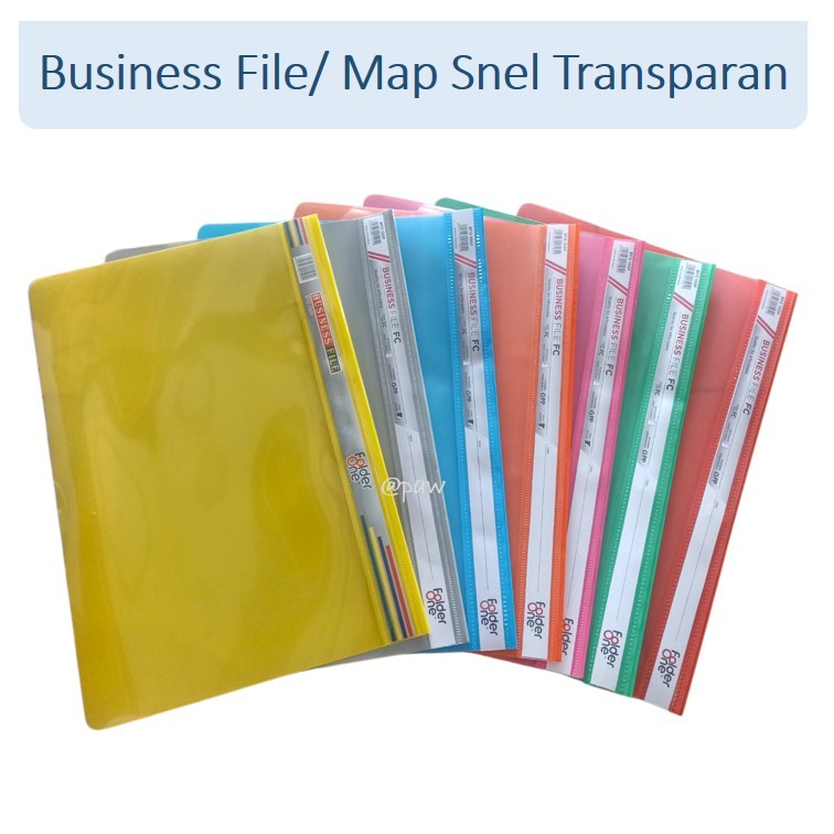 Jual Map Plastik Business File /Map Bisnis F4 / Business File /Bisnis ...