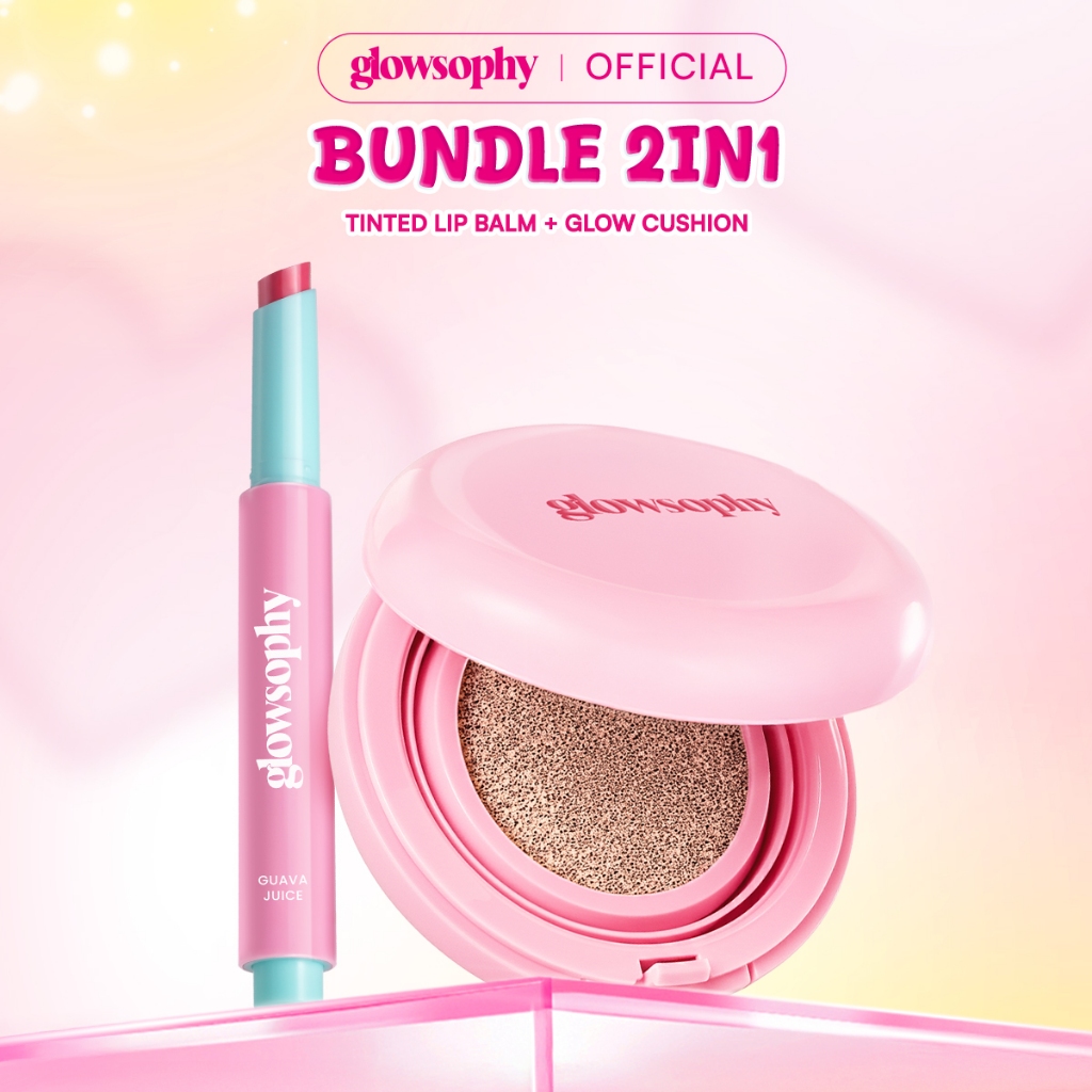 Jual [New Launch] Glowsophy Bundle 2in1 Luminous Finish Kit - Color ...