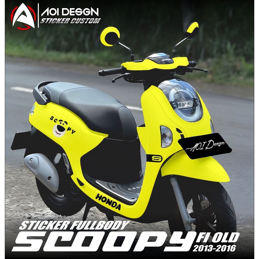 Jual Decal Sticker Full Body Honda Scoopy NEW 2025 Custom | Shopee ...