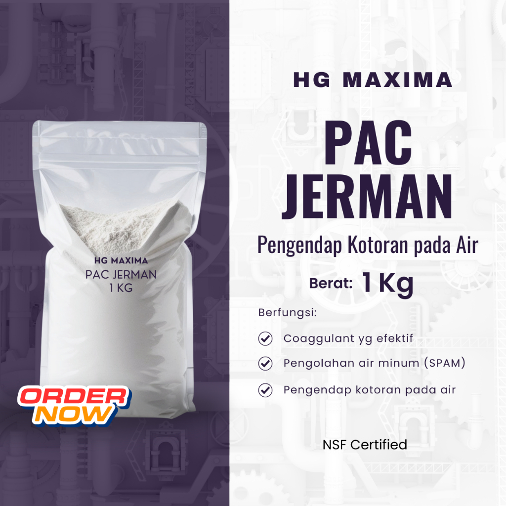 Jual PAC Jerman Penjernih Air Kolam Renang Koagulan Air 1kg | Shopee ...