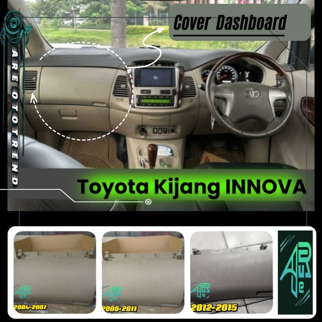 Jual Cover dasbor dashbord dashboard tutup laci atas Toyota Innova ...