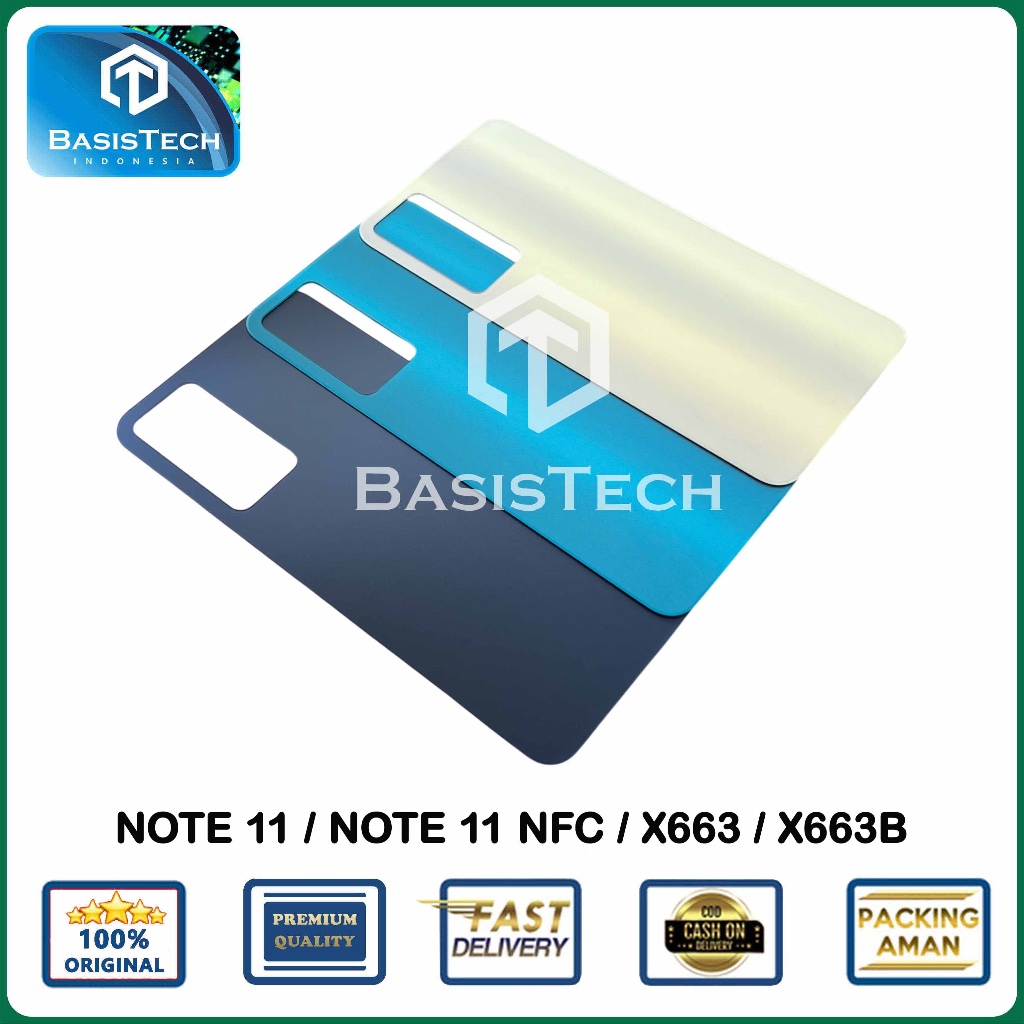 Jual BACKDOOR FOR INFINIX NOTE 11 X663 - NOTE 11 NFC X663B ORIGINAL ...