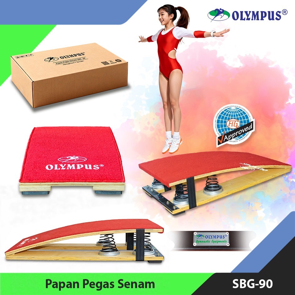 Jual Papan Pegas Senam SBG-90 Olympus ( 4 pegas ) | Shopee Indonesia