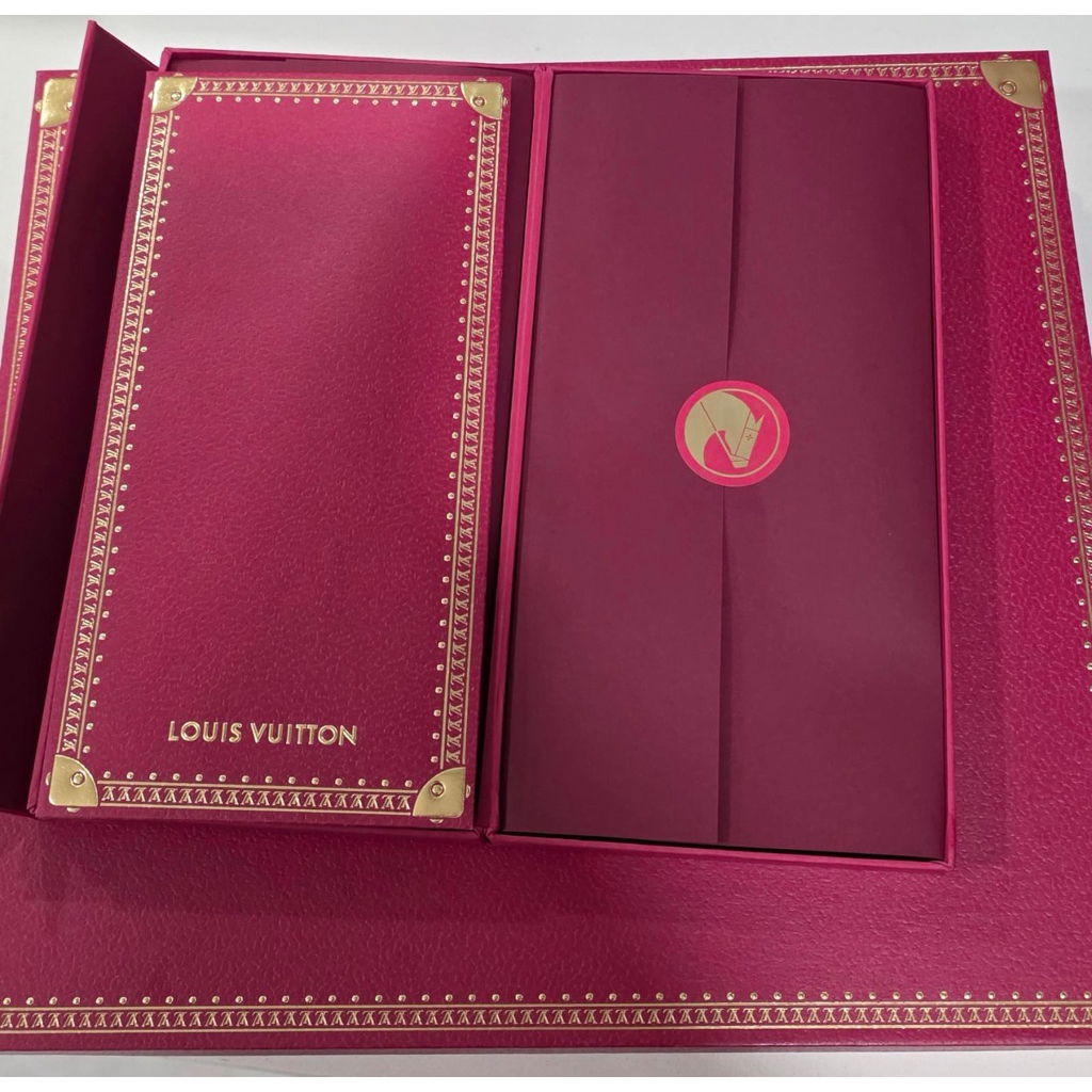 Jual Louis Vuitton LV Angpao Imlek / Amplop CNY Red Envelope / Hong Bao ...