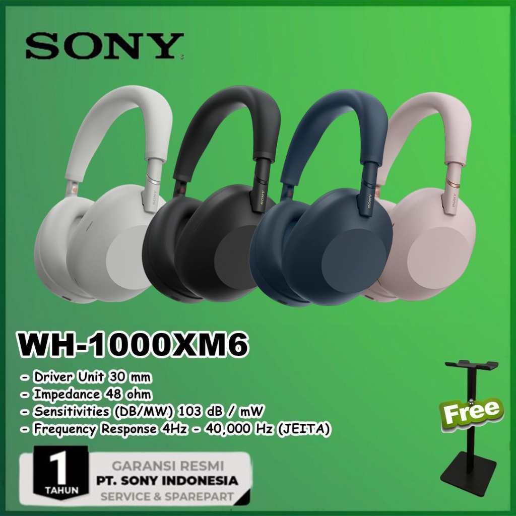 Jual Sony WH-1000XM6 WH1000XM6 WH-1000 WH1000 XM6 Wireless Noise ...