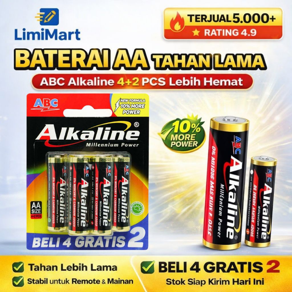 Jual Alkaline Baterai A2 Terlengkap & Harga Terbaru Mei 2026 | Shopee ...