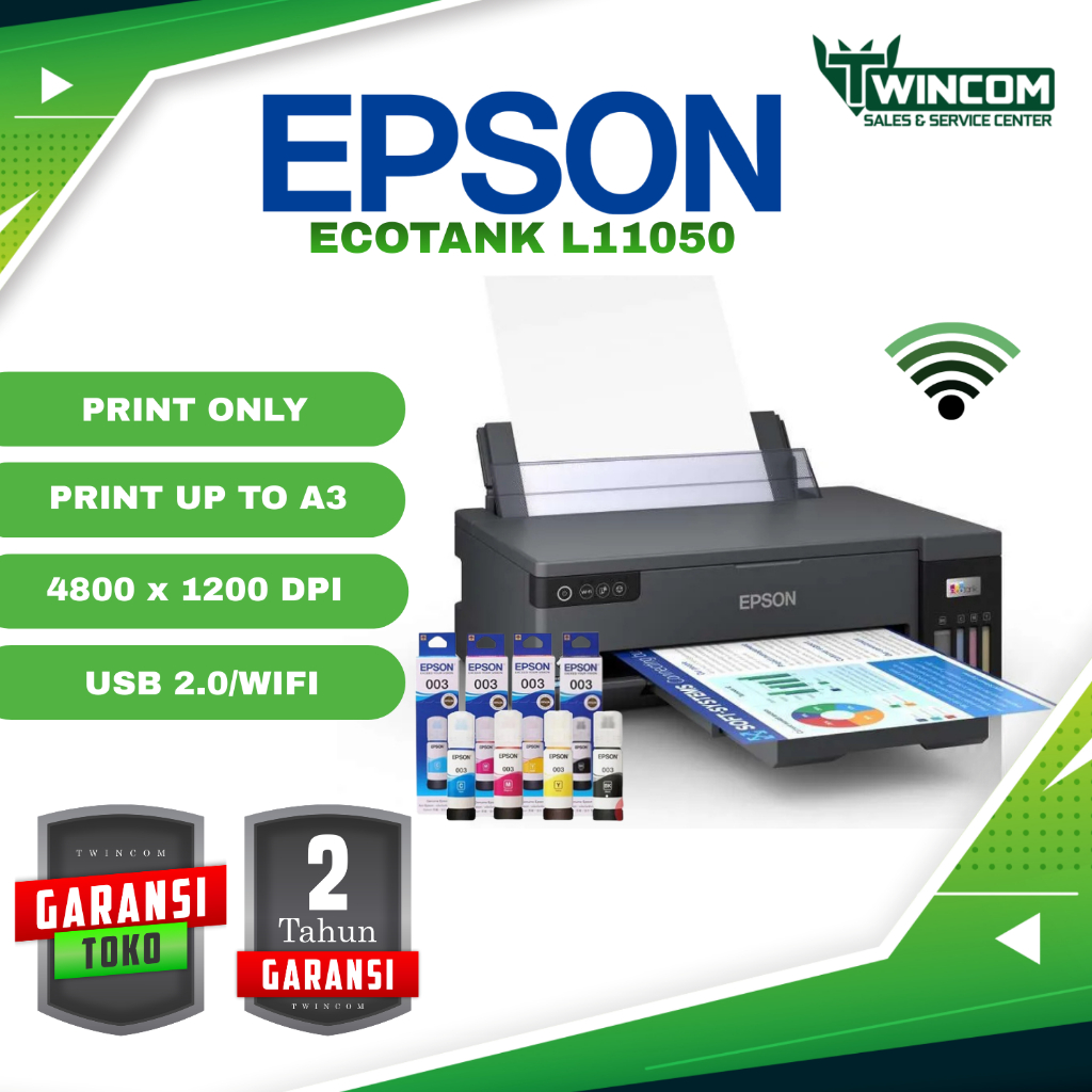 Jual Printer A3+ Epson L11050 EcoTank Ink Tank Paper A3 Garansi Resmi ...