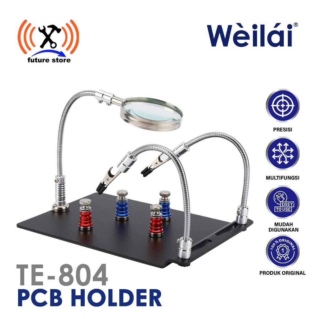 Jual WEILAI TE-804 PCB HOLDER MAGNETIC - ALAT BANTU SOLDER SERBAGUNA ...